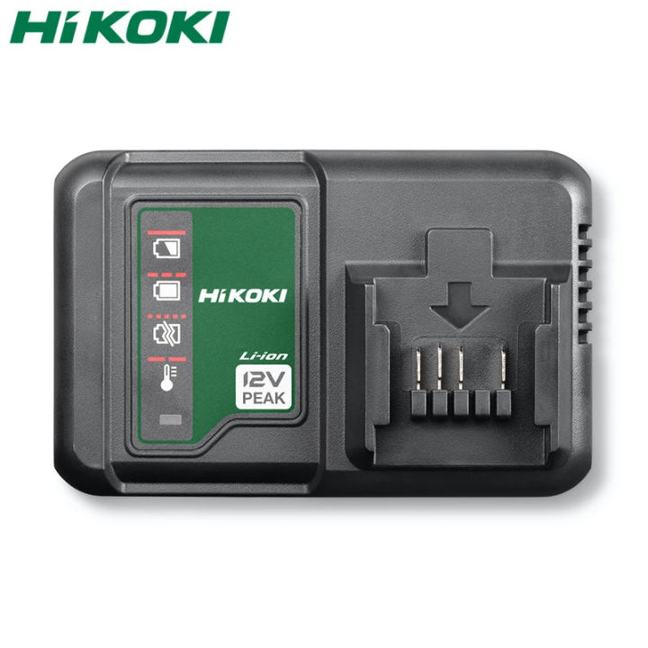 HIKOKI UC12SL 12V PEAK(10.8V) Fast Charger For BSL1215/BSL1225M/BSL1240M Lithium-ion Batteries ...