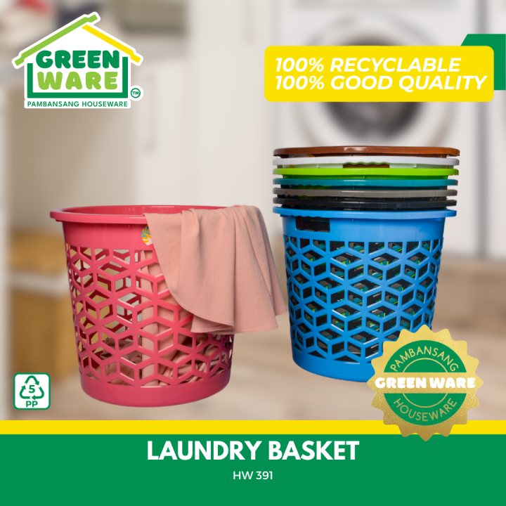 Greenware Big Large Laundry Basket Multipurpose Portable Basket Bin HW ...