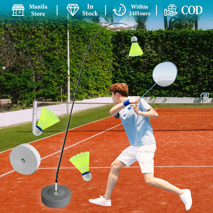 Adjustable Stretch Tennis Trainer Badminton Training Device, Badminton ...