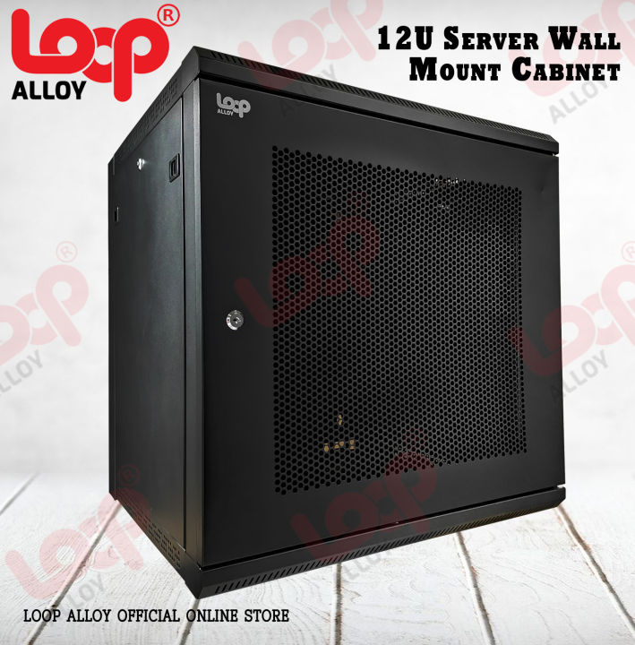 Loop Alloy 12U Server Cabinet Data Network NEW Design | Lazada PH