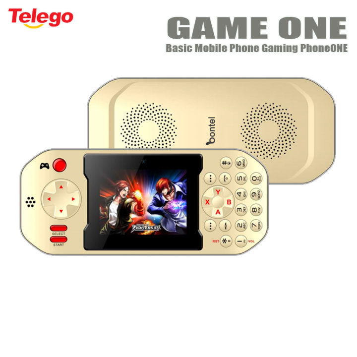 Bontel GAME ONE Basic Mobile Phone Gaming Phone Built-in 228 Games 2.8 ...