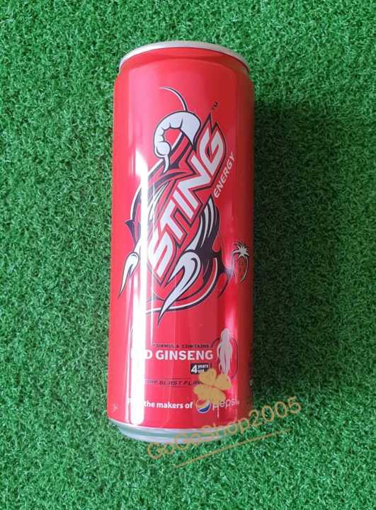 【Vietnam】1 Can Sting Energy Drink Strawberry Flavor (320 ml) - Nuoc ...