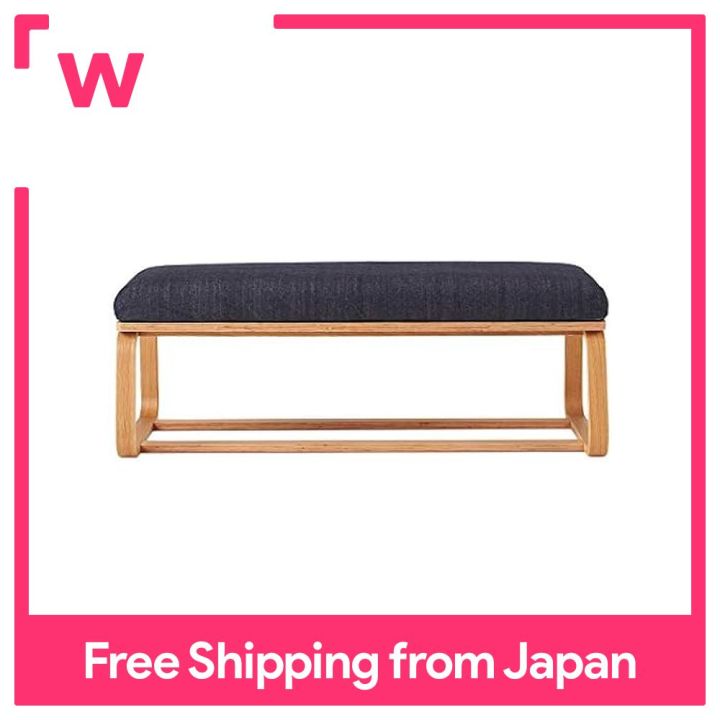 MUJI Cotton Denim Cover / Navy for Bench 1 that can be used in both ...