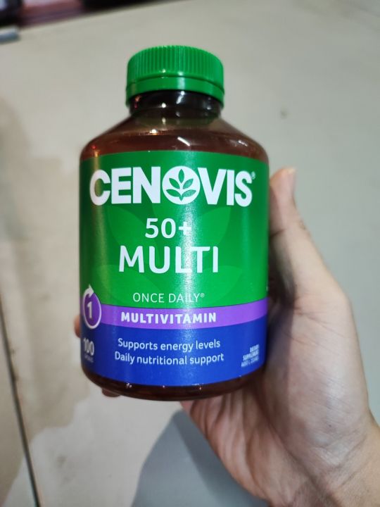 Cenovis 50+ Multi Once Daily Multivitamin 100 Capsules - Bổ sung ...