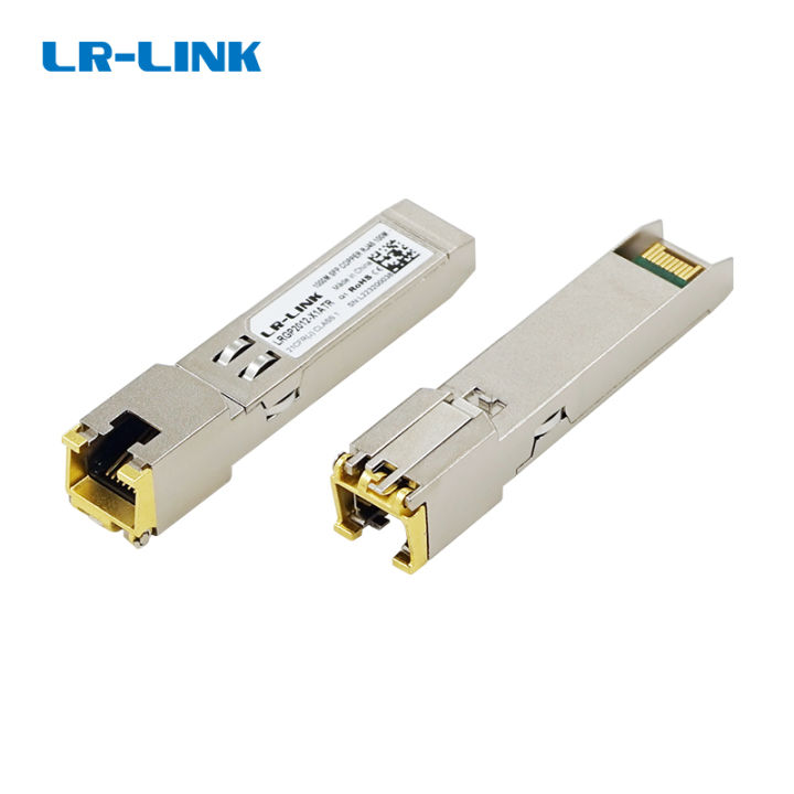 LR-LINK 1000BASE-T SFP Copper RJ45 100m Optical Transceiver Module ...