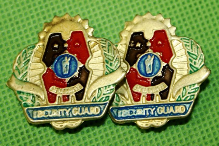 Security Guard Collar Pin | Lazada PH