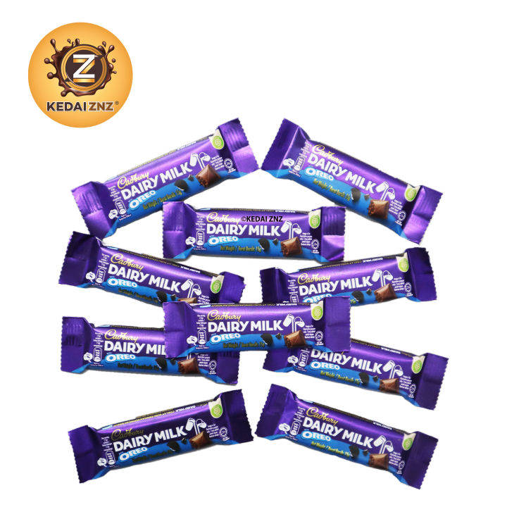 Chocolate Cadbury Dairy Milk OREO Chocolate Bar 15g (1 Piece) Coklat | Lazada