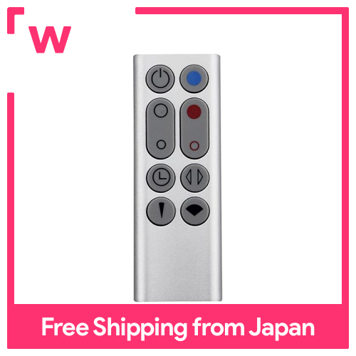 HP00 HP01 Remote Control Dyson Hot Cool Purifying Fan Heat Silver ...