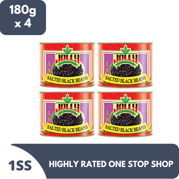 Jolly Salted Black Beans 180g x 4 | Lazada PH