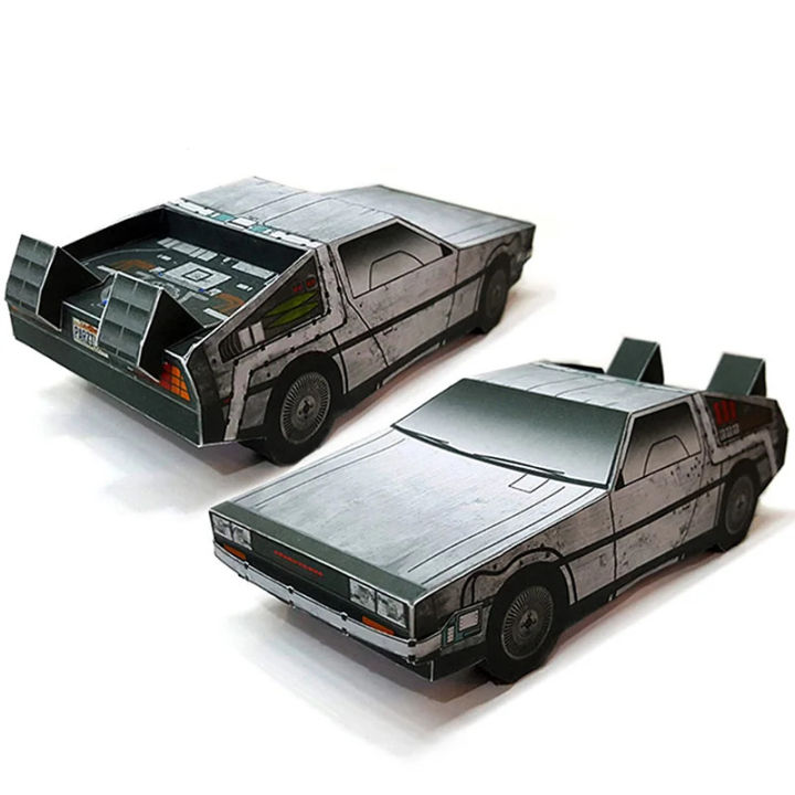Back To The Future DMC-12 Car Folding 3D Paper Model Papercraft Art ...