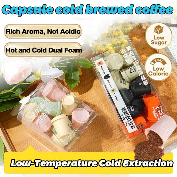 [In Stock] Capsule cold brewed coffee American instant black coffee ...