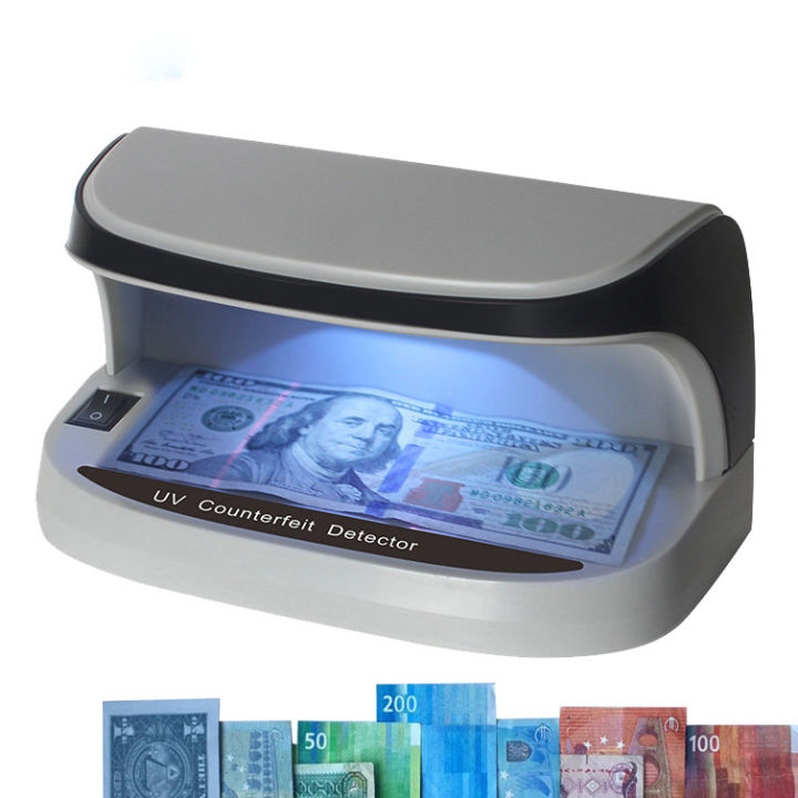 UV Multi Currency Money Detector With Batteries Wireless-Auto Sensor ...