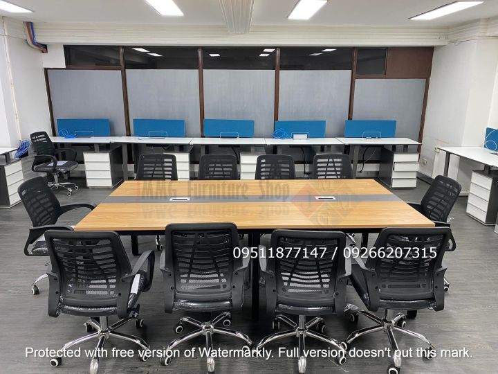 Conference table with wire management | Lazada PH