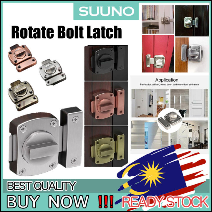 Rotate Bolt Latch Gate Latches Door Slide Lock Twist Safety Rotating ...