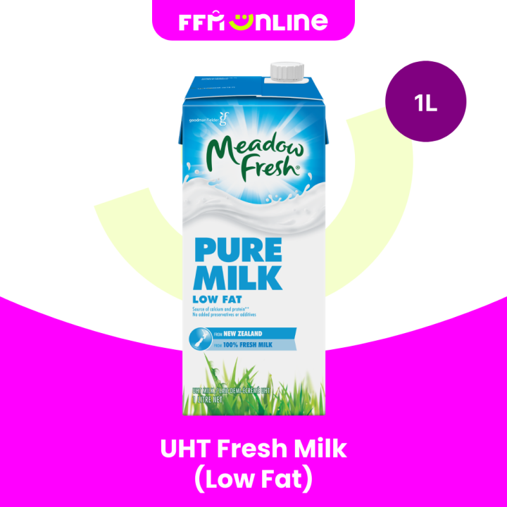 Meadow Fresh UHT Pure Milk 1L - Low Fat | Lazada