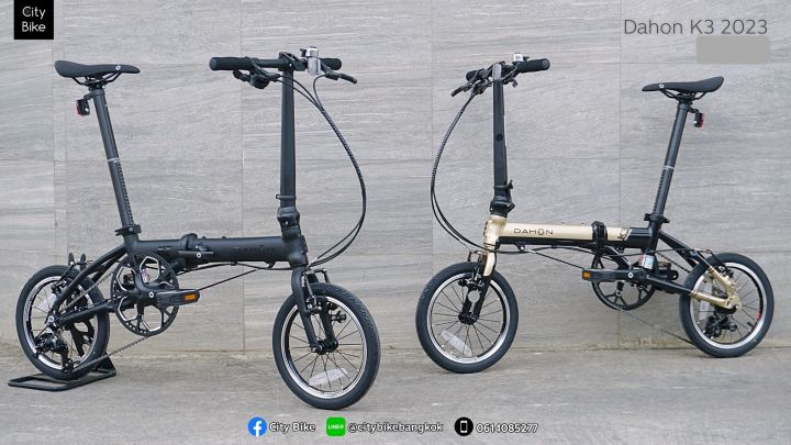 !!ออกใบกำกับภาษีได้!!จักรยานพับ Dahon K3 เบาที่สุด 7.8 kg. ของแท้ จาก ...