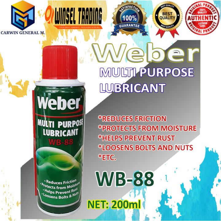 Weber Multi Purpose Lubricant WB-88 200ml | Lazada PH