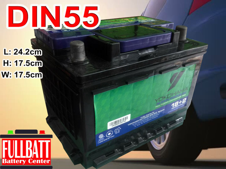 DIN55 Yokohama Super Premium (18+2 Months Warranty) | Lazada PH