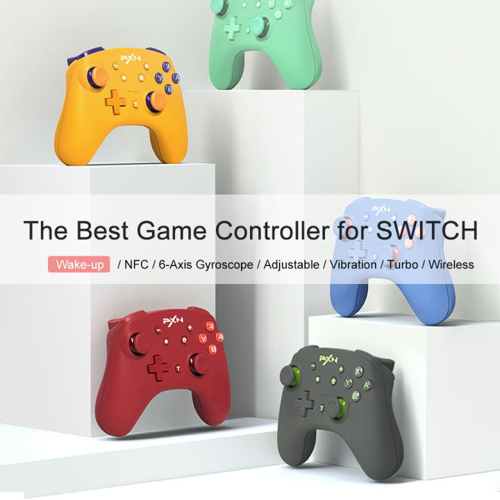 PXN 9607X PRO GAME Controller For Nintendow Switch/Switch Lite / PC ,Bluetooth Connection Wired ...