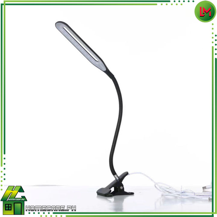 HOMECARE PH. Flexible LED Clip Lamp Study Clip Table Lamp | Lazada PH