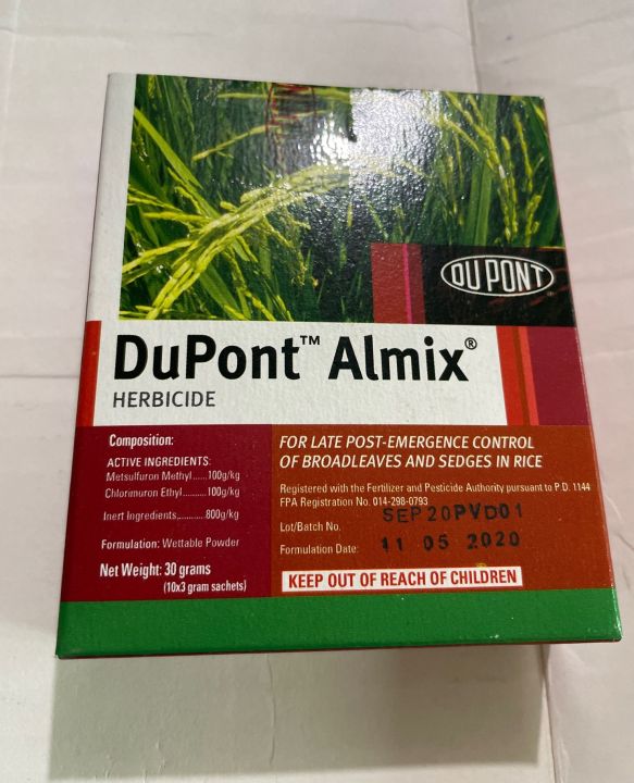 DUPONT ALMIX HERBICIDE (30g BOX:10X3G SACHETS) by DuPont | Lazada PH