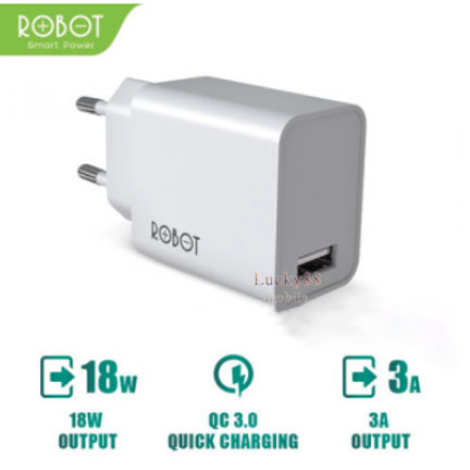 Robot RT-F1 & Power Rider Quick Charger 3.0 18W 3A Single Port Adaptor ...