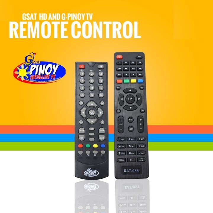 GSAT HD and Gsat Pinoy Gpinoy TV Box Remote Control | Lazada PH