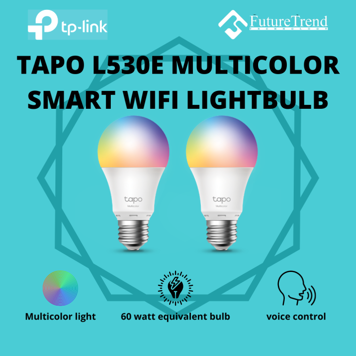 TP-Link TAPO L530E Multicolor Smart Wifi Lightbulb | Lazada