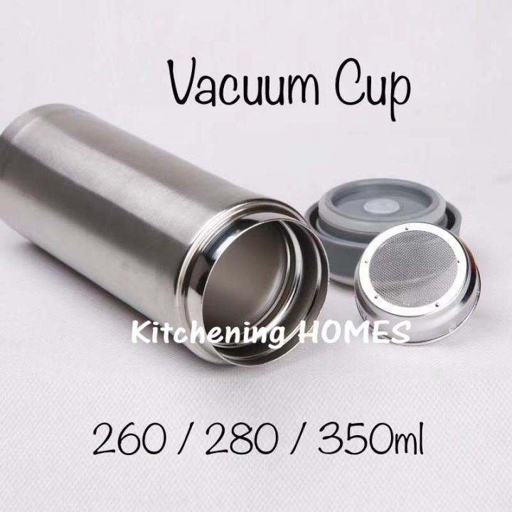 260/280/350ml Vacuum Cup Stainless Steel Water Bottle Thermos Tumbler DS-57 | Lazada PH