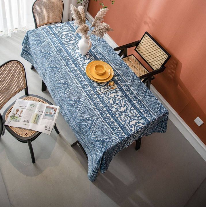 Oversize 300CM Table Cloth 12 Seater Oval European Style Coffee Table ...