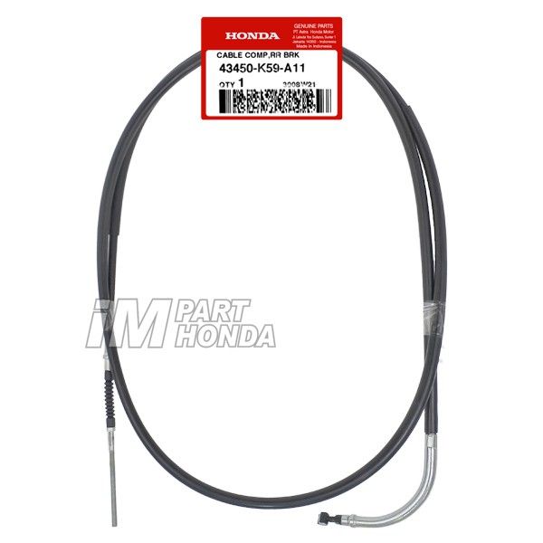 43450 K59 A11 Kabel Rem Kiri Belakang Vario 125 150 Led 2015 2017