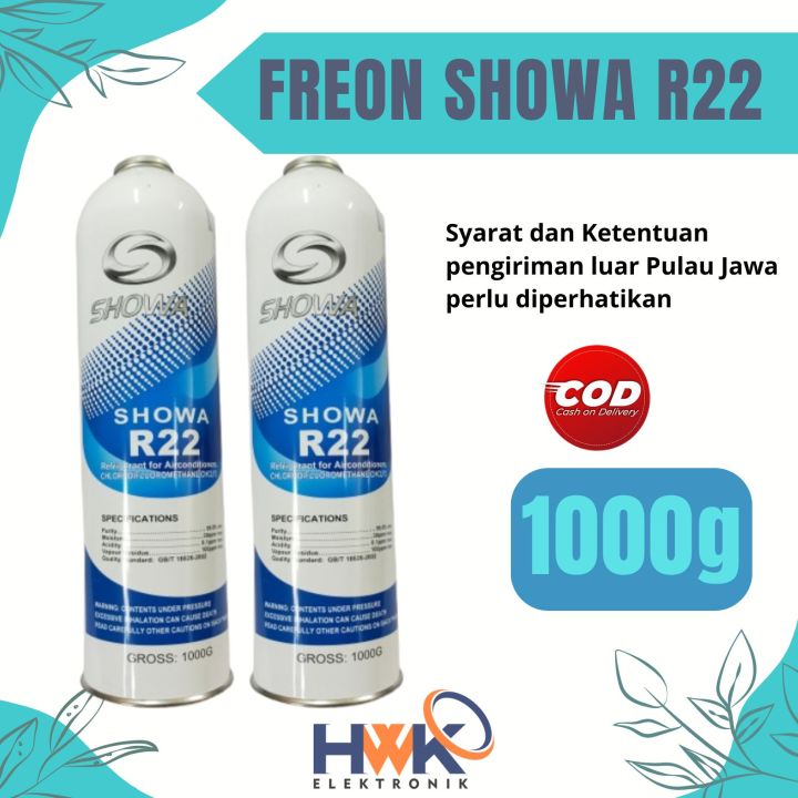 FREON R22 Showa Kaleng 1kg AIR CONDITIONER | SHOWA KALENG R22 1KG ...