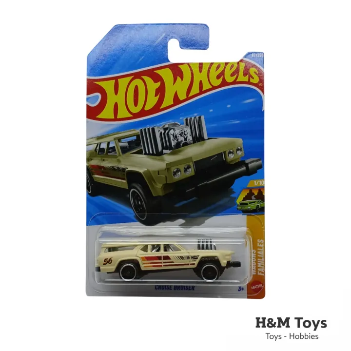 Hot Wheels Cruise Bruiser Cream No. 56 - D 2026 | Lazada Indonesia