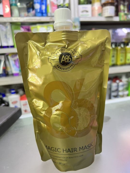 Kem Hấp Ủ Tóc Mềm Mượt Collagen A86 Magic Hair Mask 500ml | Lazada.vn
