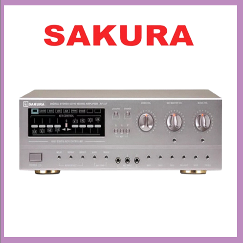 Sakura AV-737 Stereo Mixing Amplifier | Lazada PH