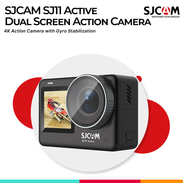 SJCAM SJ11 Active Dual Screen 4K 30FPS Wi-Fi Action Camera Six-Axis ...