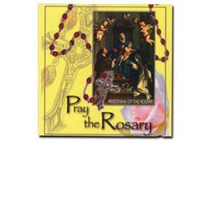 Pray The Rosary - Guide with plastic cover (English, Tagalog, Illongo ...