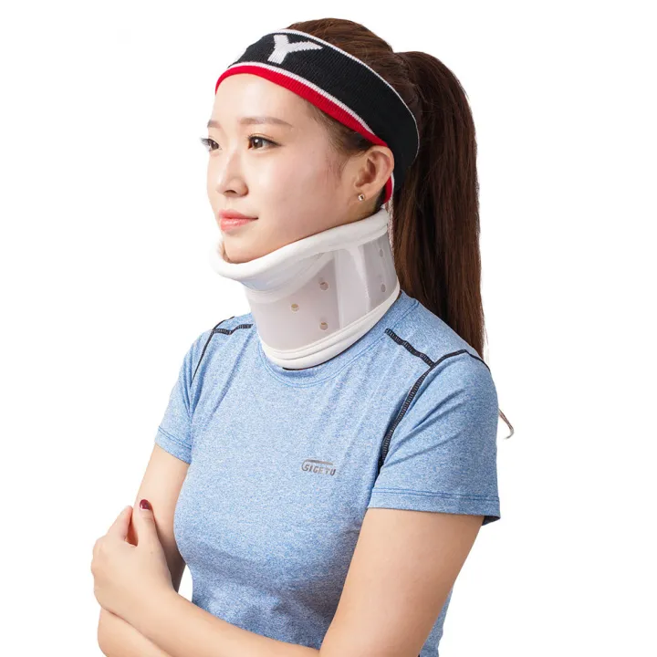 Adjustable Rigid Cervical Neck Collar With Chin Support Hard Neck ...
