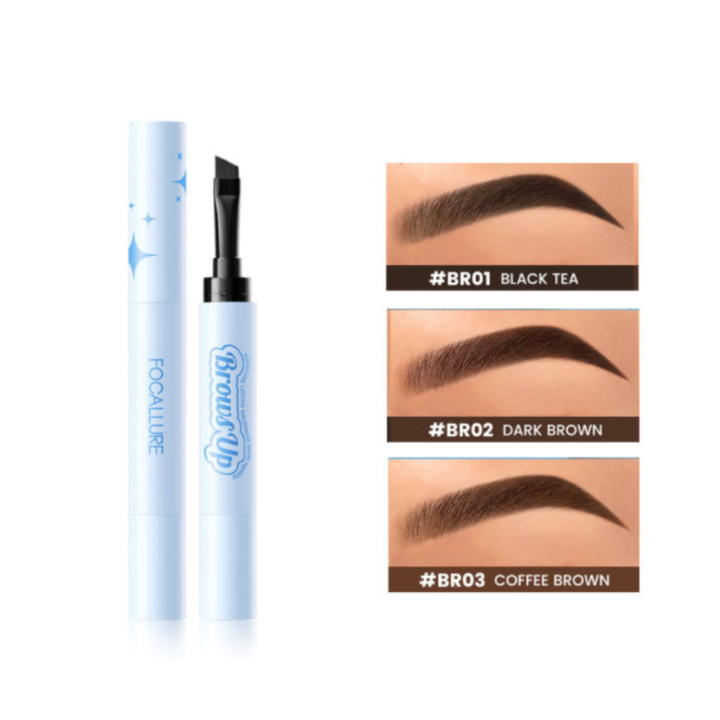 FOCALLURE Pro-stay 3D Eyebrow Cream Tahan lama 3 Warna | BR01 BLACK TEA ...