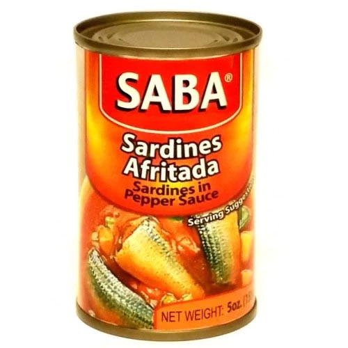 Saba Sardines Afritada (Sardines in Peppery Sauce) /Sardines Caldereta ...