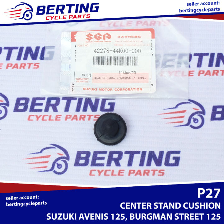 SGP CUSHION CENTER STAND Suzuki Avenis 125 Burgman Street 125 Genuine ...