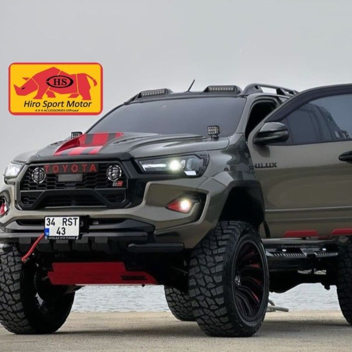 LED ROOF LIGHT LAMP LAMPU ATAS ATAP MOBIL HILUX TRITON FORTUNER PAJERO ...