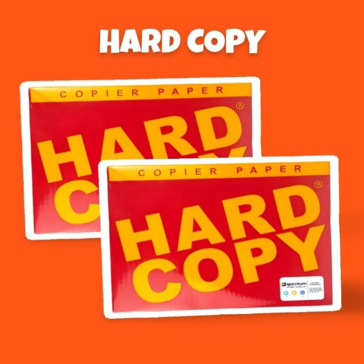 Hard Copy: 50 / 100 / 200 Sheets 70gsm School Office Supplies Short A4 ...