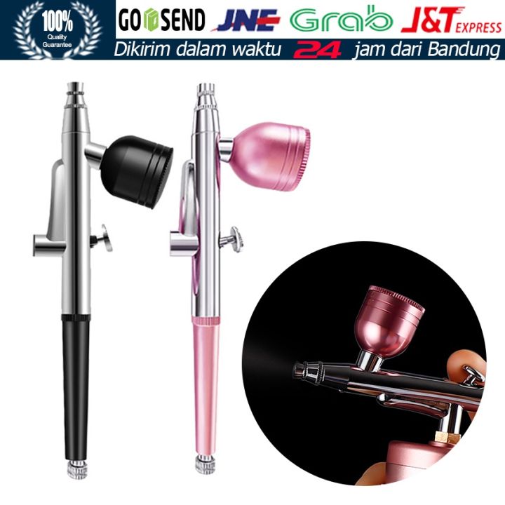 Airbrush Tool Paint Air Brush Spray Gun Pen Oxygen Wajah SPA Tatto ...