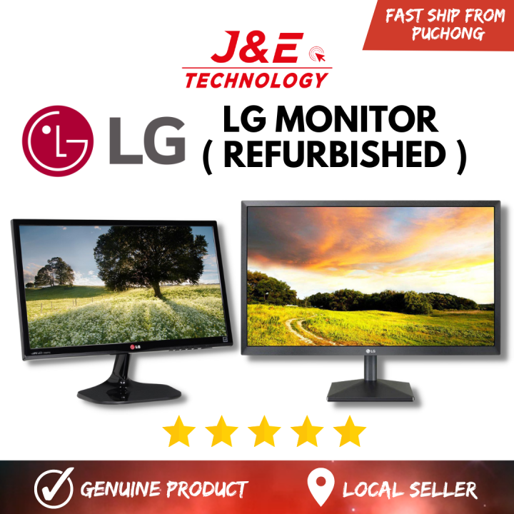 LG MONITOR REFURBISHED with Warranty MONITOR MURAH CCTV MONITOR 20 22 ...