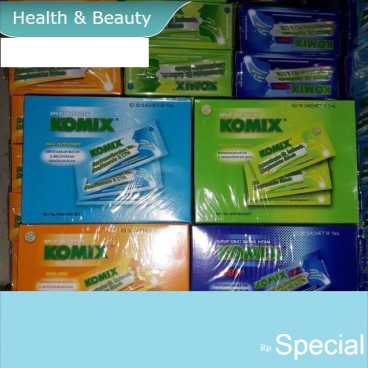 Komix Obat Batuk All variant | Lazada Indonesia