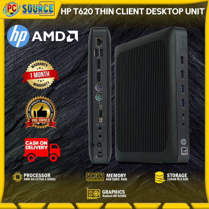 HP Thin Client Desktop Mini PC | AMD G Series Processor 4GB RAM 128gb ...