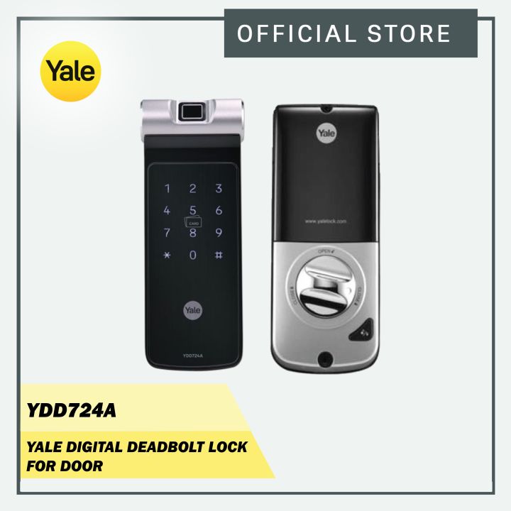 Yale YDD724A 4-in-1 Digital Deadbolt Door Lock (Bluetooth and Wifi ...