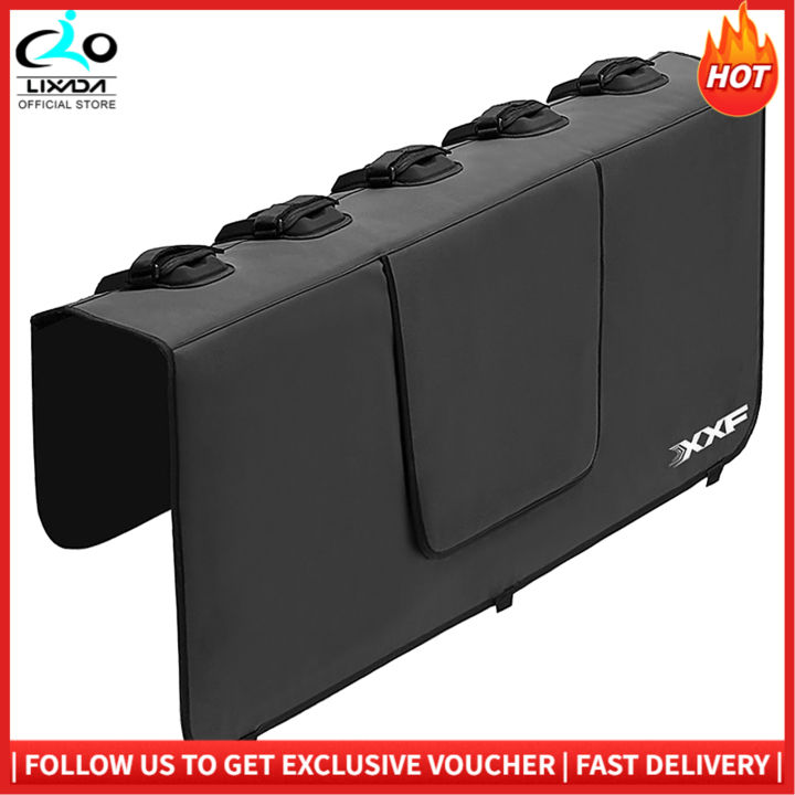 LIXADA Mountain Bike Tailgate Pad Pickup Truck Tailgate Protection Pad ...