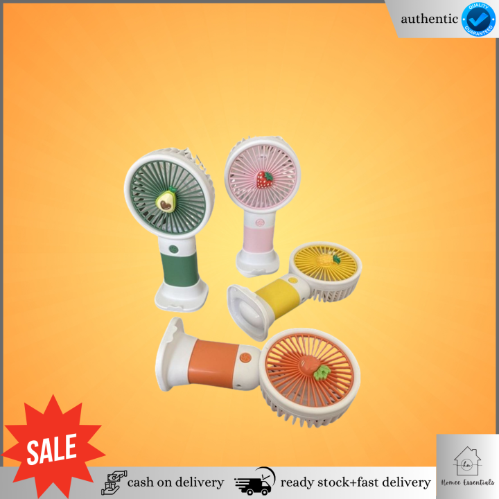 Homee Essentials Mini Handheld Rechargeable Fan | Lazada PH